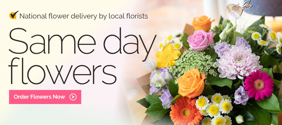 Send Flowers UK - Same Day Flower Delivery by Local Florists Direct